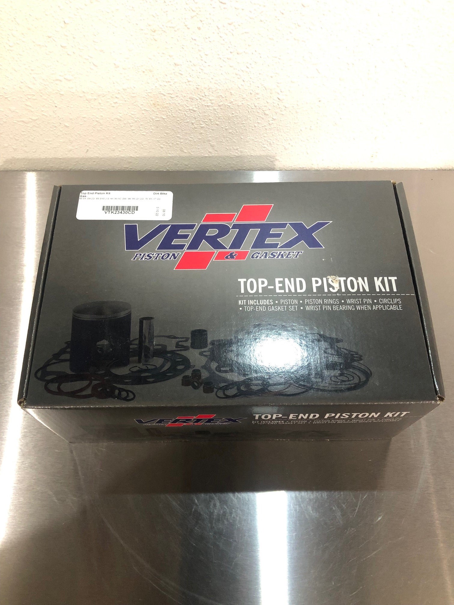 VERTEX COMPLETE TOP-END PISTON KIT – JS Performance MX